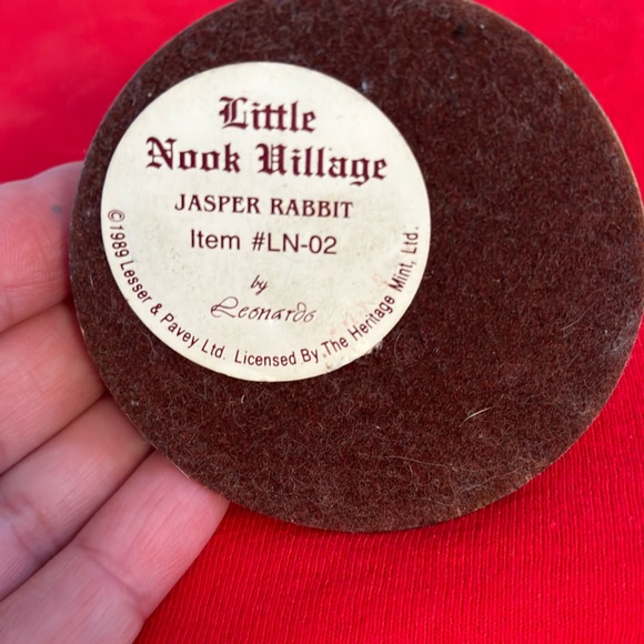 Accents | Vintage Little Nook Village Jasper Rabbit By Leonardo ...